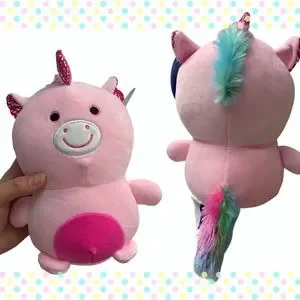 Calplush | Toys | Calplush Pink Unicorn Baby Toy Animal Pals Plush ...